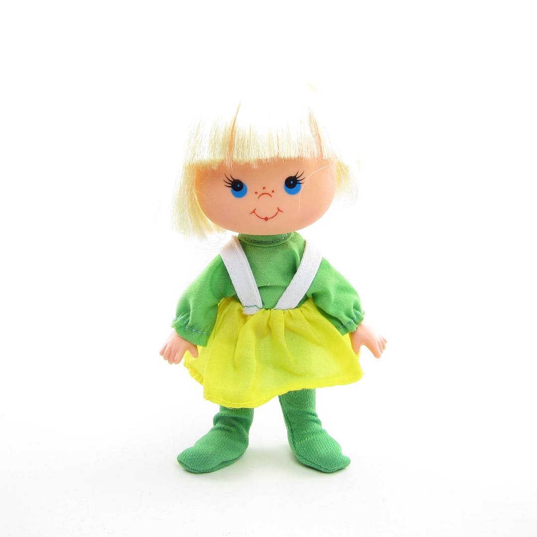 Lucy Lemon Doll Vintage 1980's Lanard Jelly Bean Doll With White Hair ...