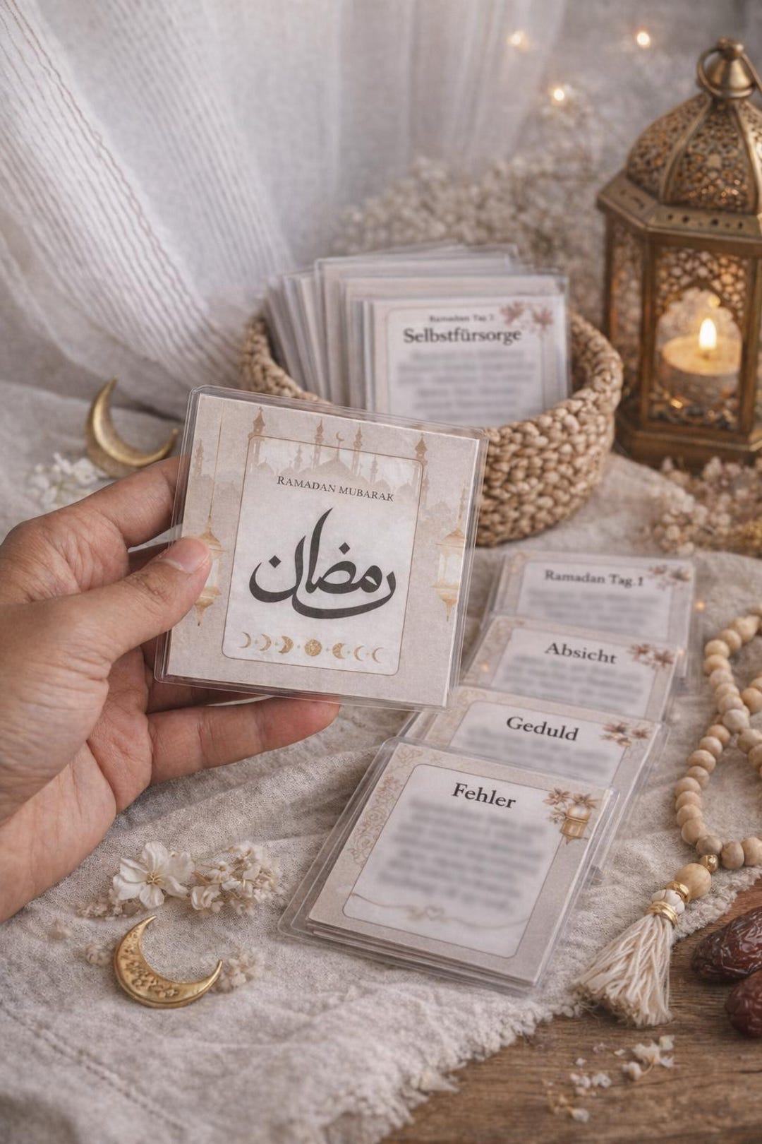 30 Days of Ramadan - Islamic Reflection Cards (PDF) - Etsy