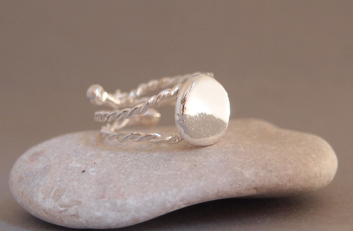 Mirror Ring for Protection Evil Eye Ring Amulet Protection - Etsy