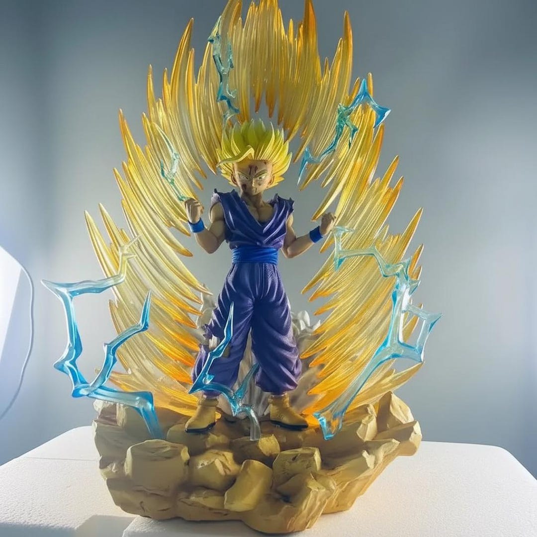 Gohan Super Saiyan 2 Figure | Dragon Ball Z Anime Statue | DBZ ...