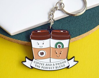 Thick & Gin Friendship Keyring, Gin Keyring, Best Friend Gift, Gift for ...