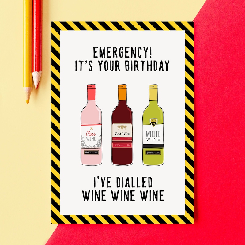 Wine Birthday - Etsy