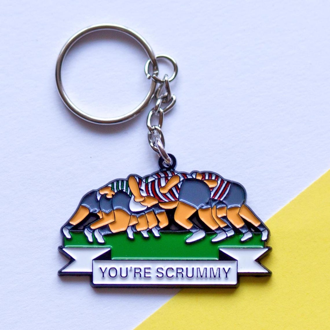 Funny Rugby Keyring, Husband Gift, Boyfriend Gift, Keyring, Keychain ...
