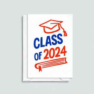 Class of 2024 Graduation Card, Card for Graduate, Graduation Card ...