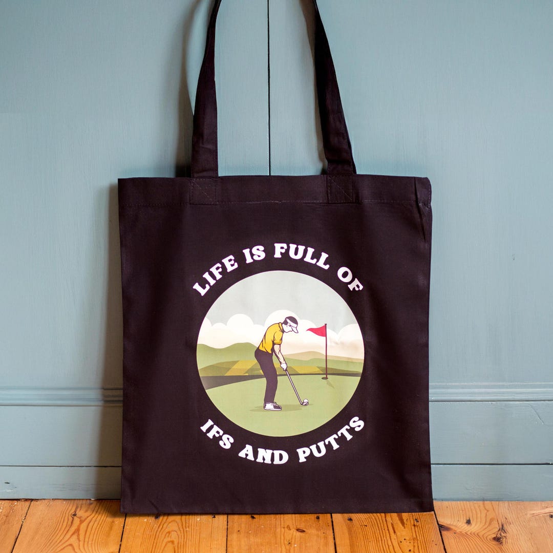 Funny Golf Pun Tote Bag, Tote Bag Gift for Golfer, Golfing Gift, Tote ...