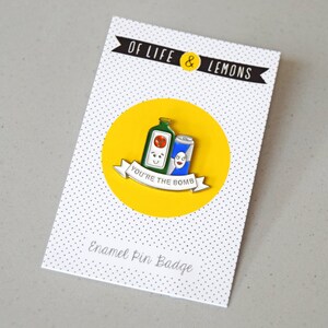 You're the Bomb Enamel Pin Badge, Best Friend Gift, Enamel Pin, Enamel ...