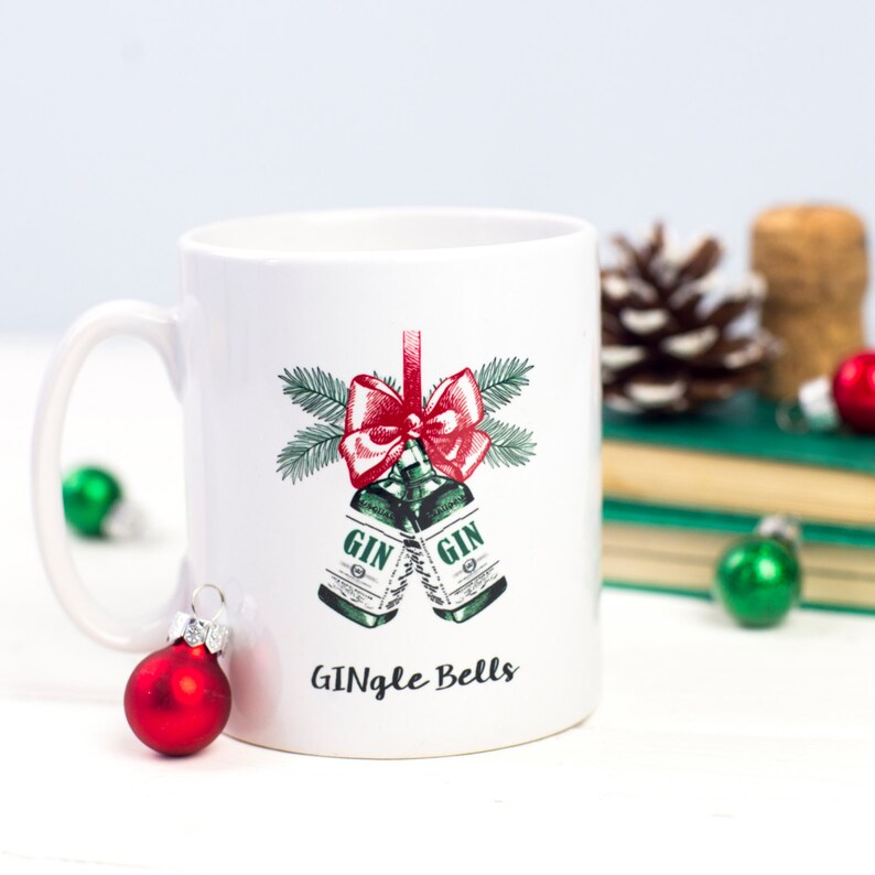 Gingle Bells® Mug Christmas Mug Gin Mug Gin Gift Xmas - Etsy UK
