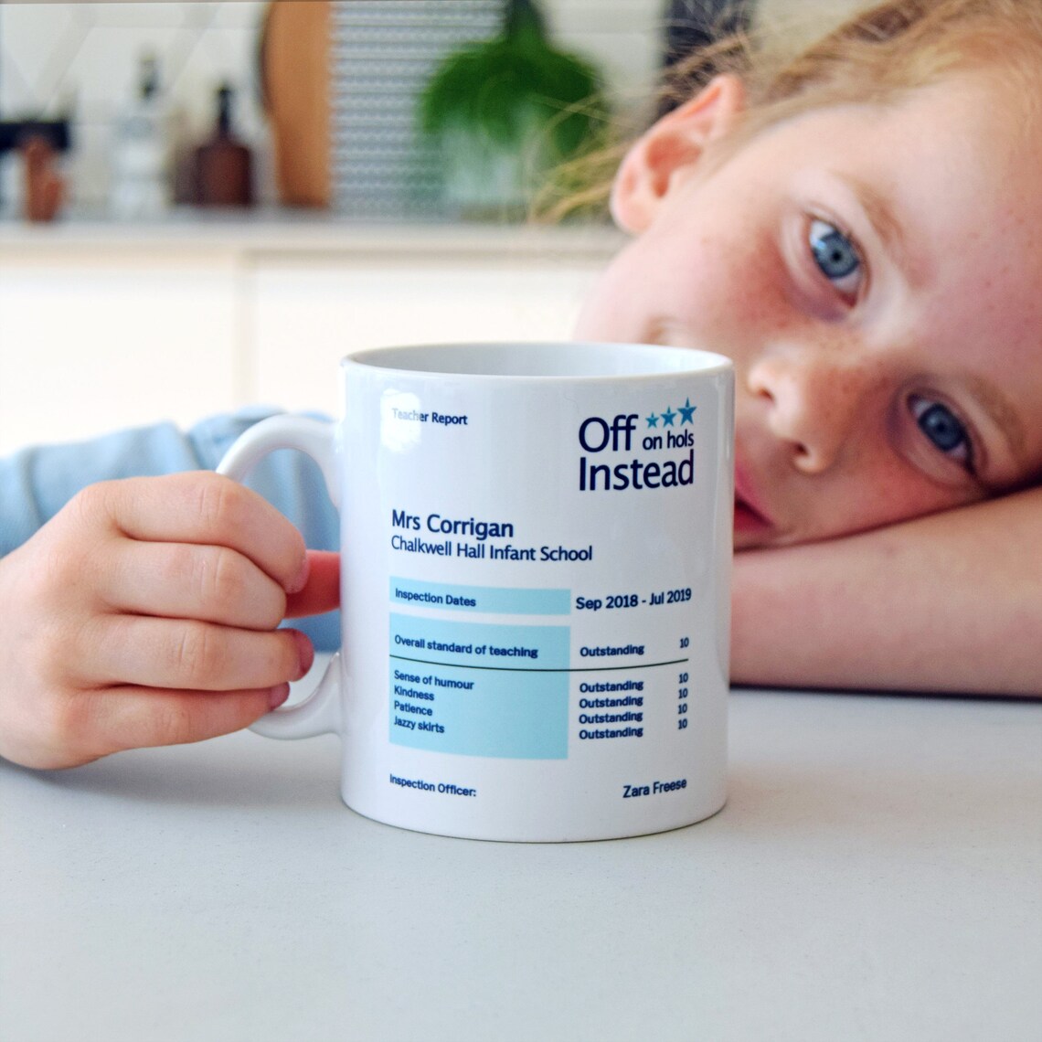 Personalised Teacher Report Mug, Personalised Mug, Personalised Gift ...