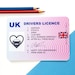 Personalised Driving Licence Anniversary Card, Custom Anniversary Card ...
