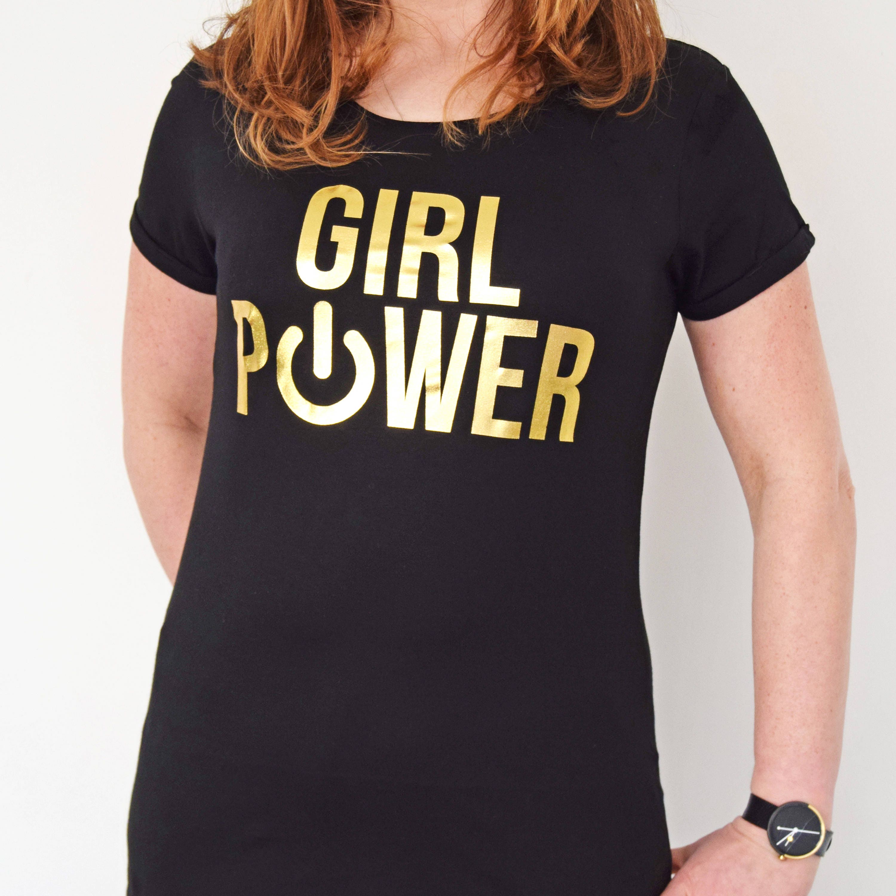 Girl Power Womens T-shirt Girl Power Women's T-shirt - Etsy UK