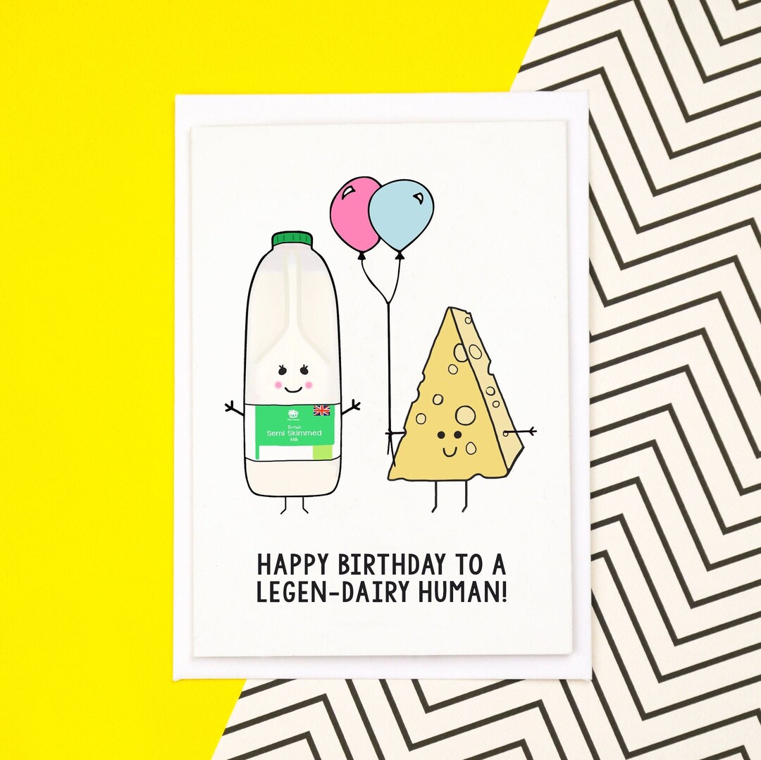 Funny Birthday Card Legendary Human Birthday Card Card for Friend Best ...