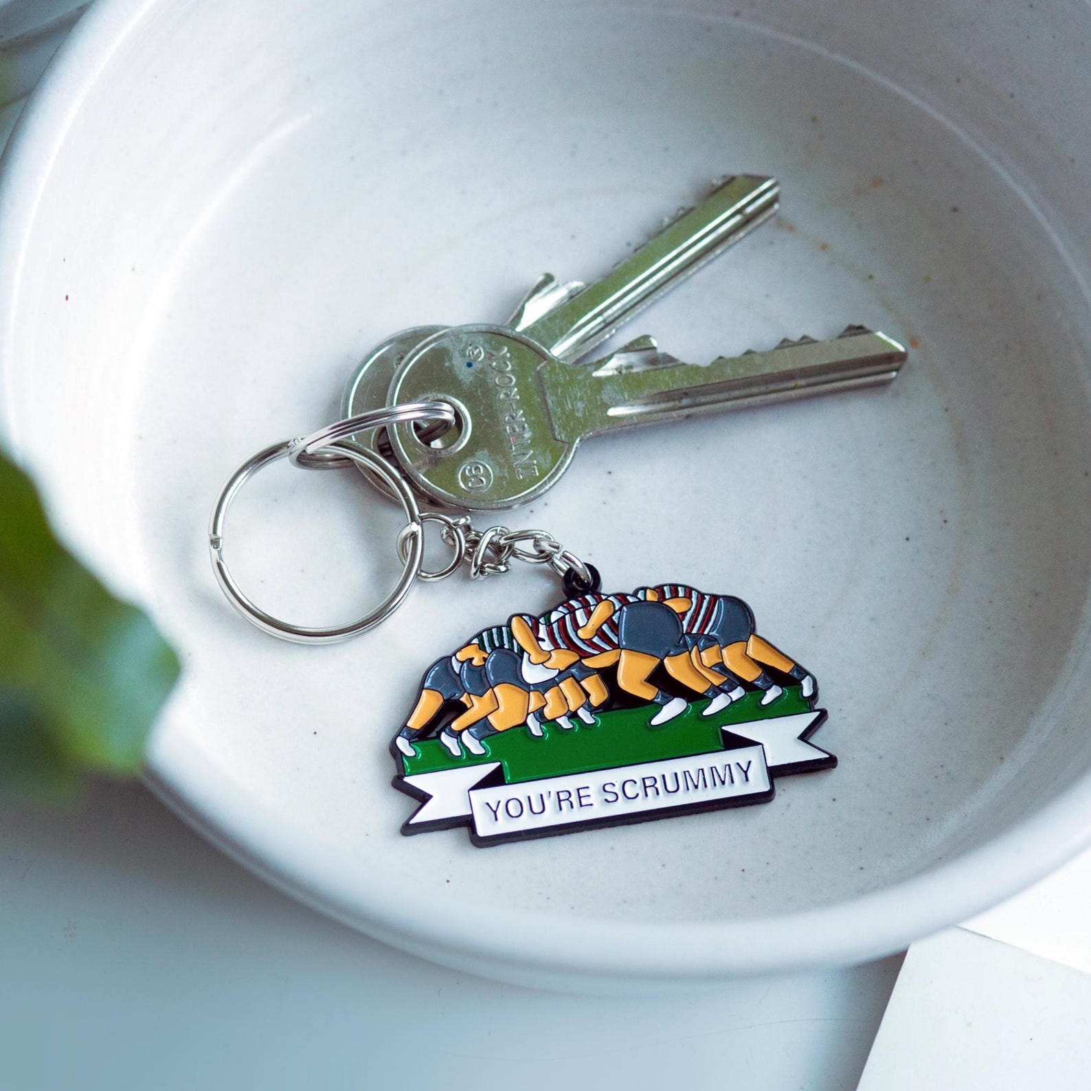 Funny Rugby Keyring, Husband Gift, Boyfriend Gift, Keyring, Keychain ...