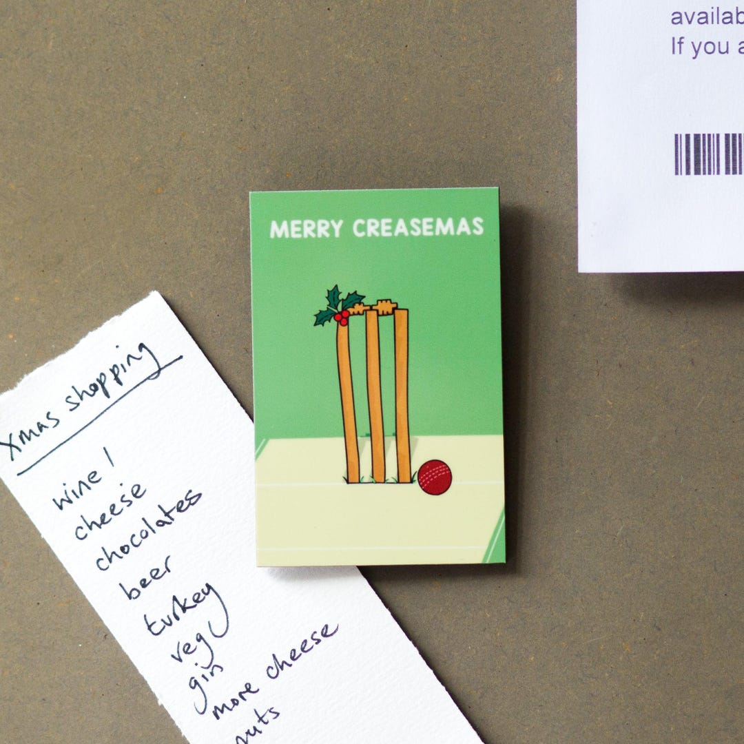 Funny Cricket Fridge Magnet, Stocking Filler, Christmas Decor ...