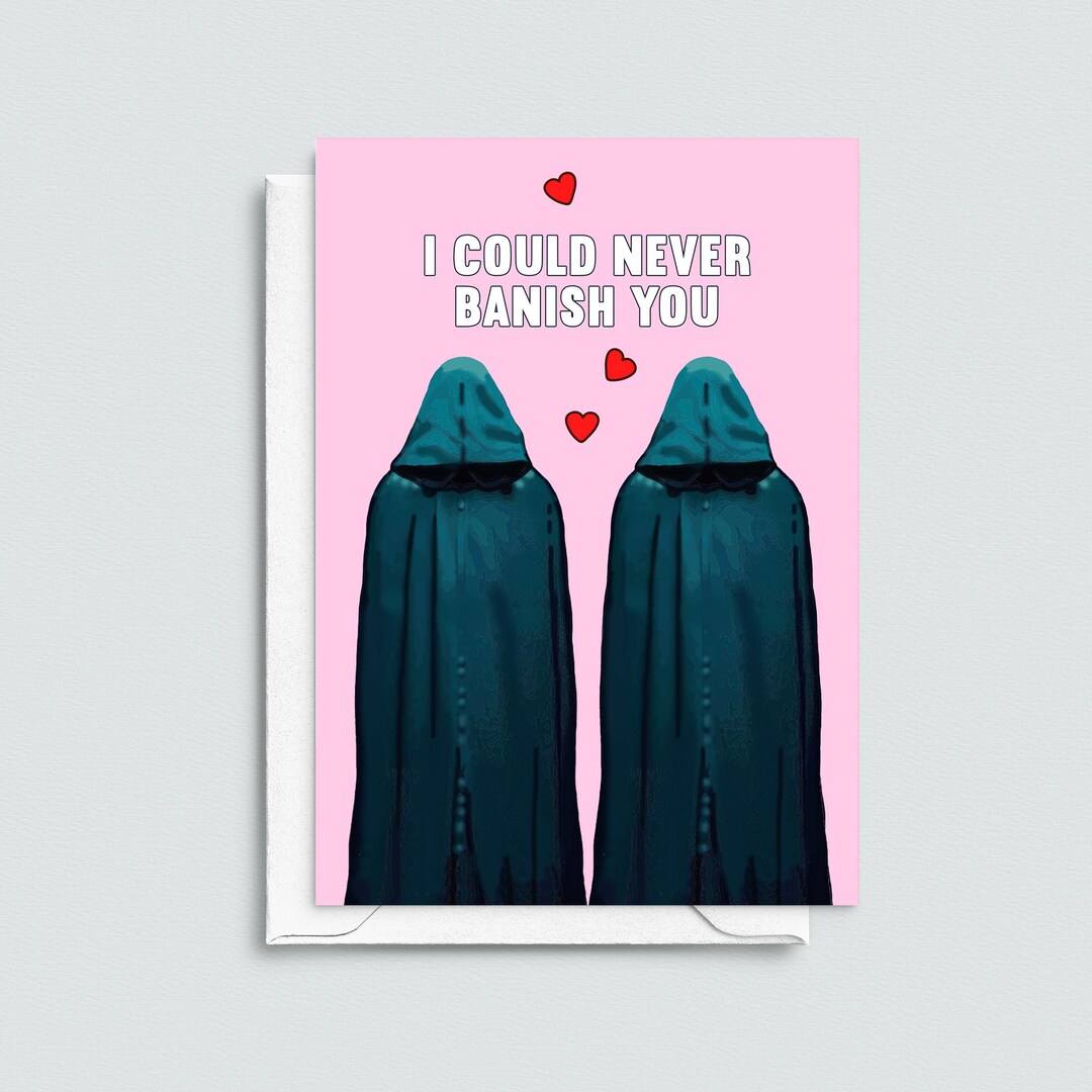 Traitors Card for Partner 'I Could Never Banish You' Traitors Card for ...