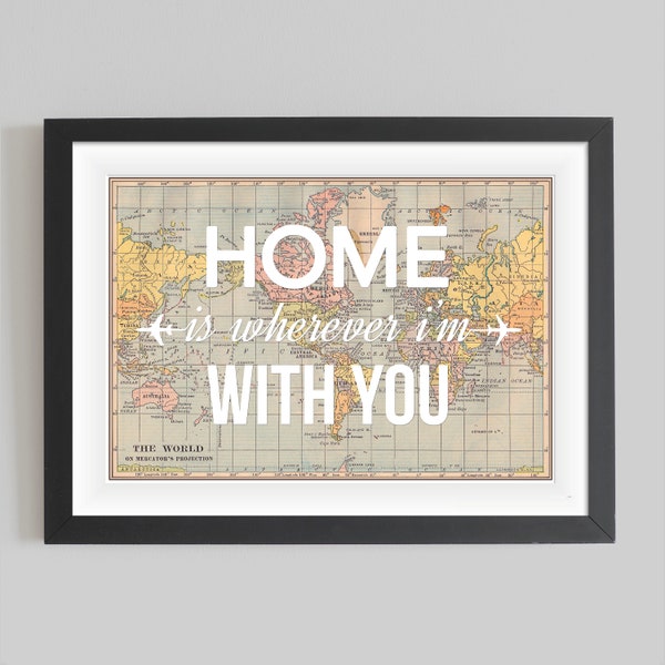 Home is Wherever - Etsy UK