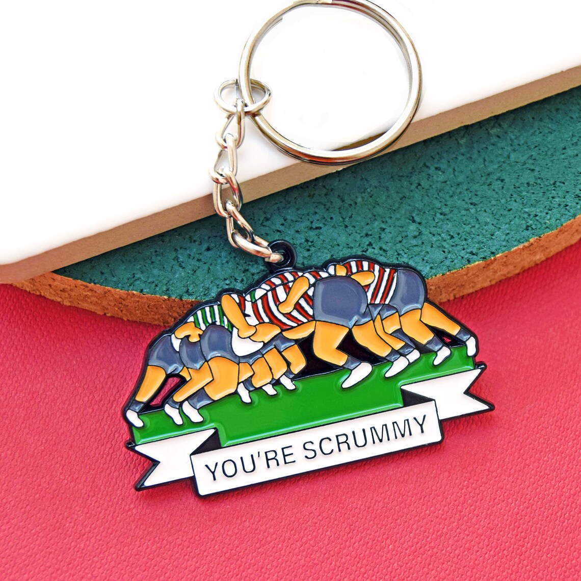 Funny Rugby Keyring, Husband Gift, Boyfriend Gift, Keyring, Keychain ...