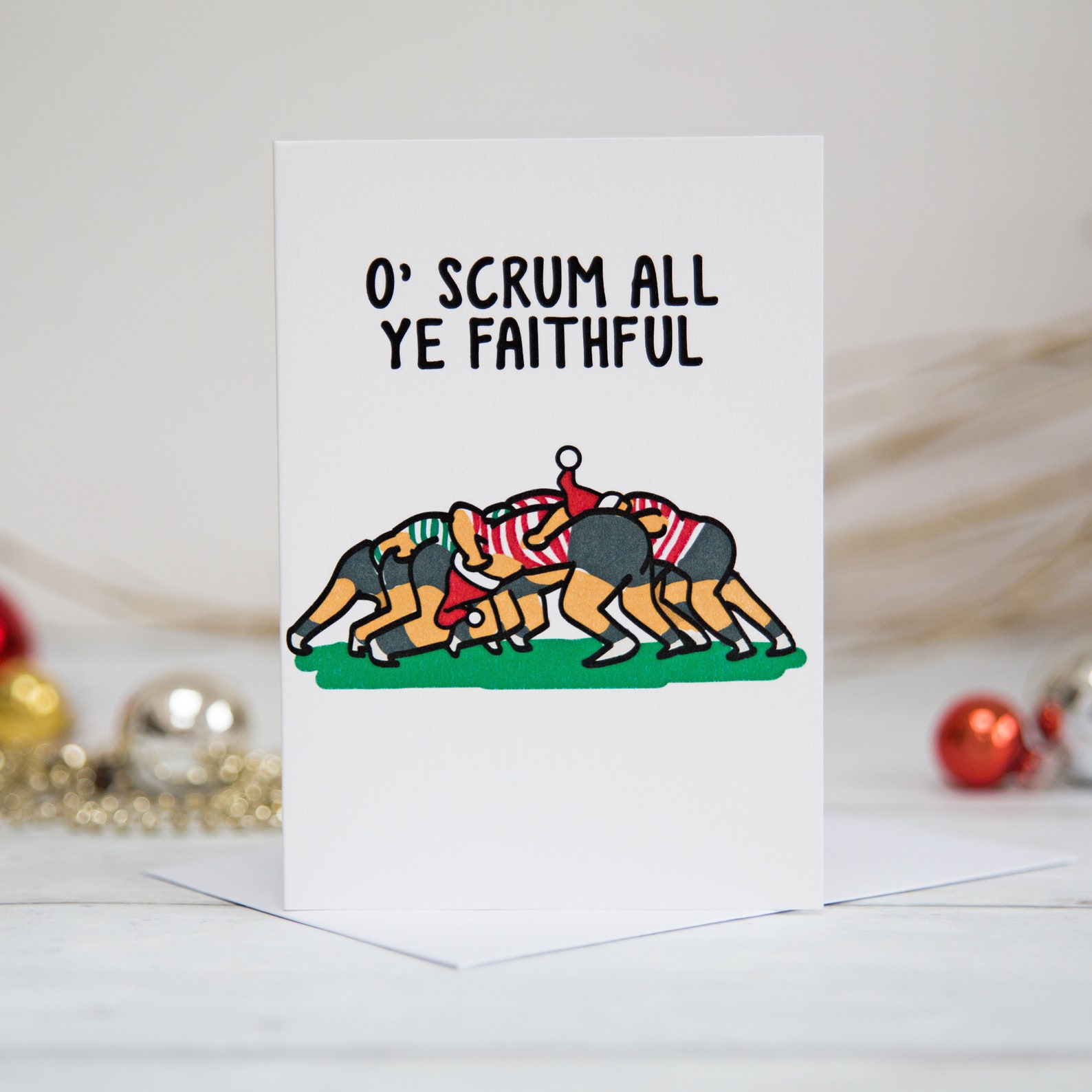 Funny Rugby Christmas Card Funny Holiday Card Rugby Funny - Etsy UK