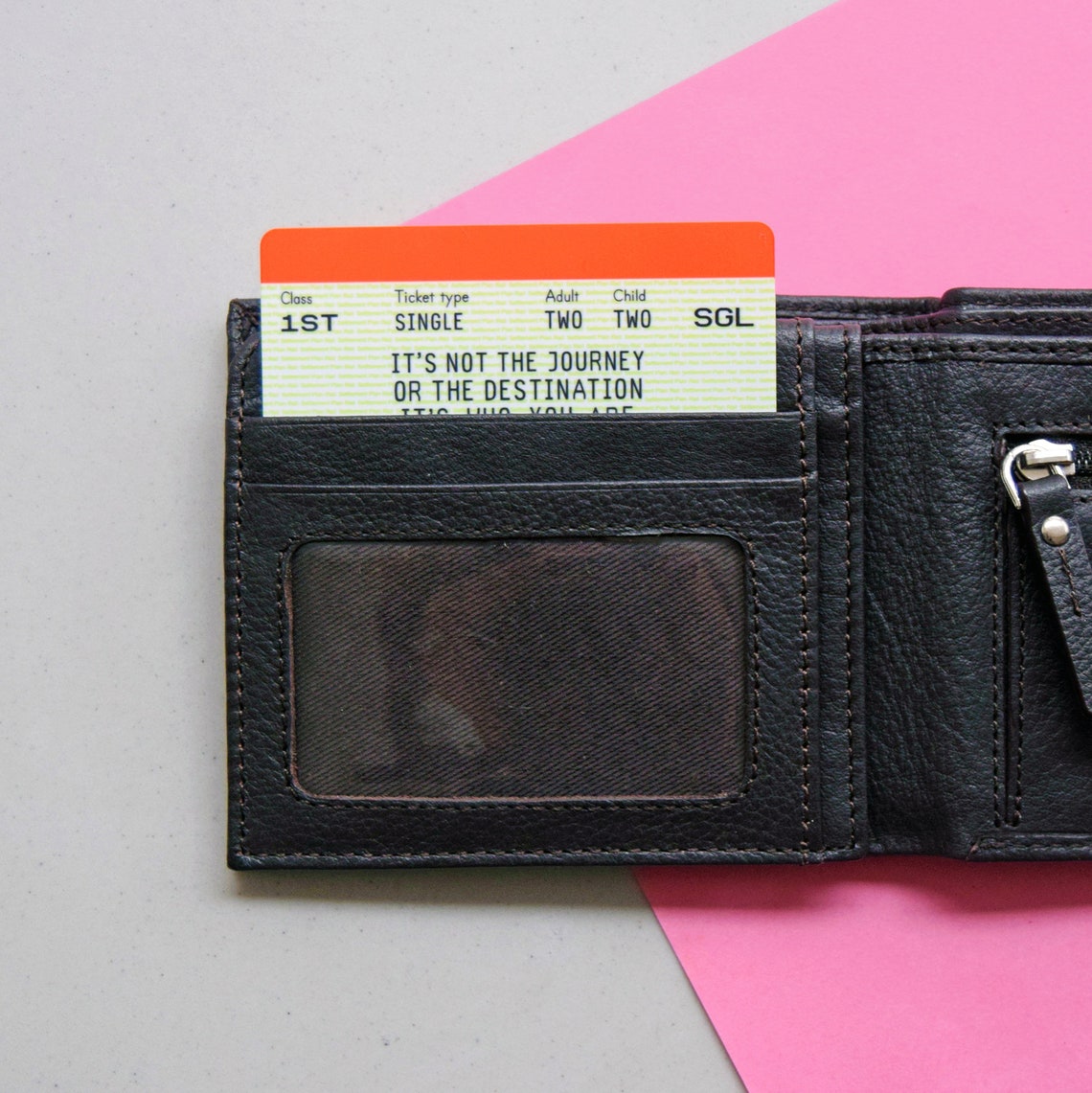 Personalised Train Ticket Wallet Insert Personalised Train - Etsy
