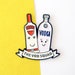 Vodka Enamel Pin, Vodka Pin, Best Friend Gift, Friendship Pin, Vodka ...