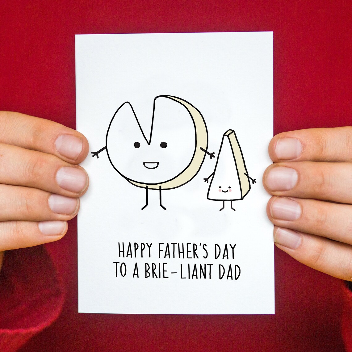 Funny Cheese Father's Day Card, Card for Dad, Cheese Pun Father's Day ...