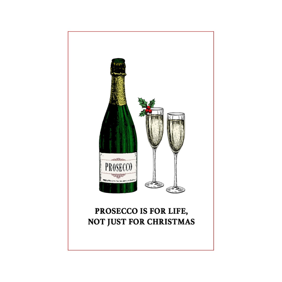 Funny Prosecco Fridge Magnet Christmas Decor Prosecco Gift - Etsy
