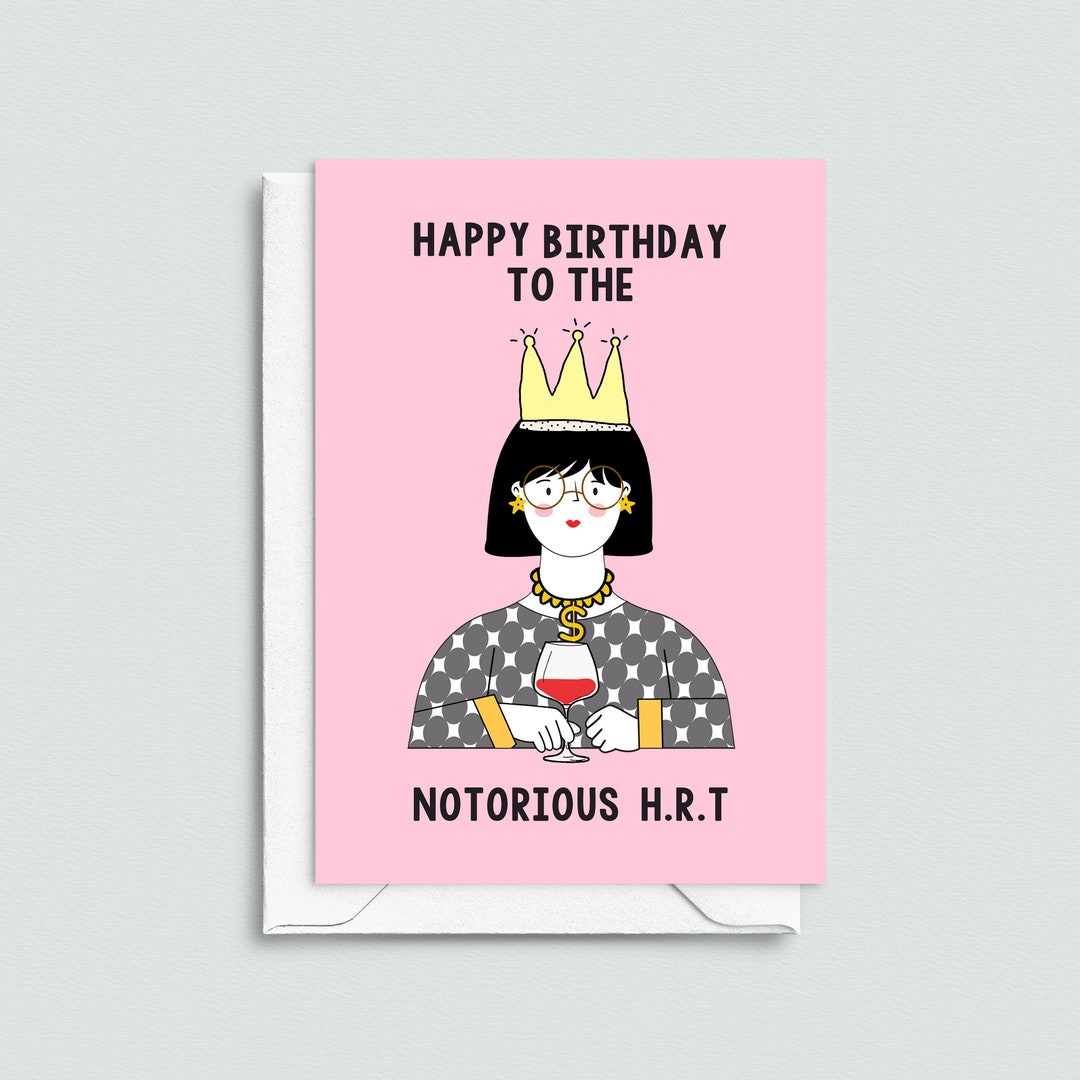 Funny Menopause Birthday Card Funny Birthday Card Mum Birthday Card Nan ...
