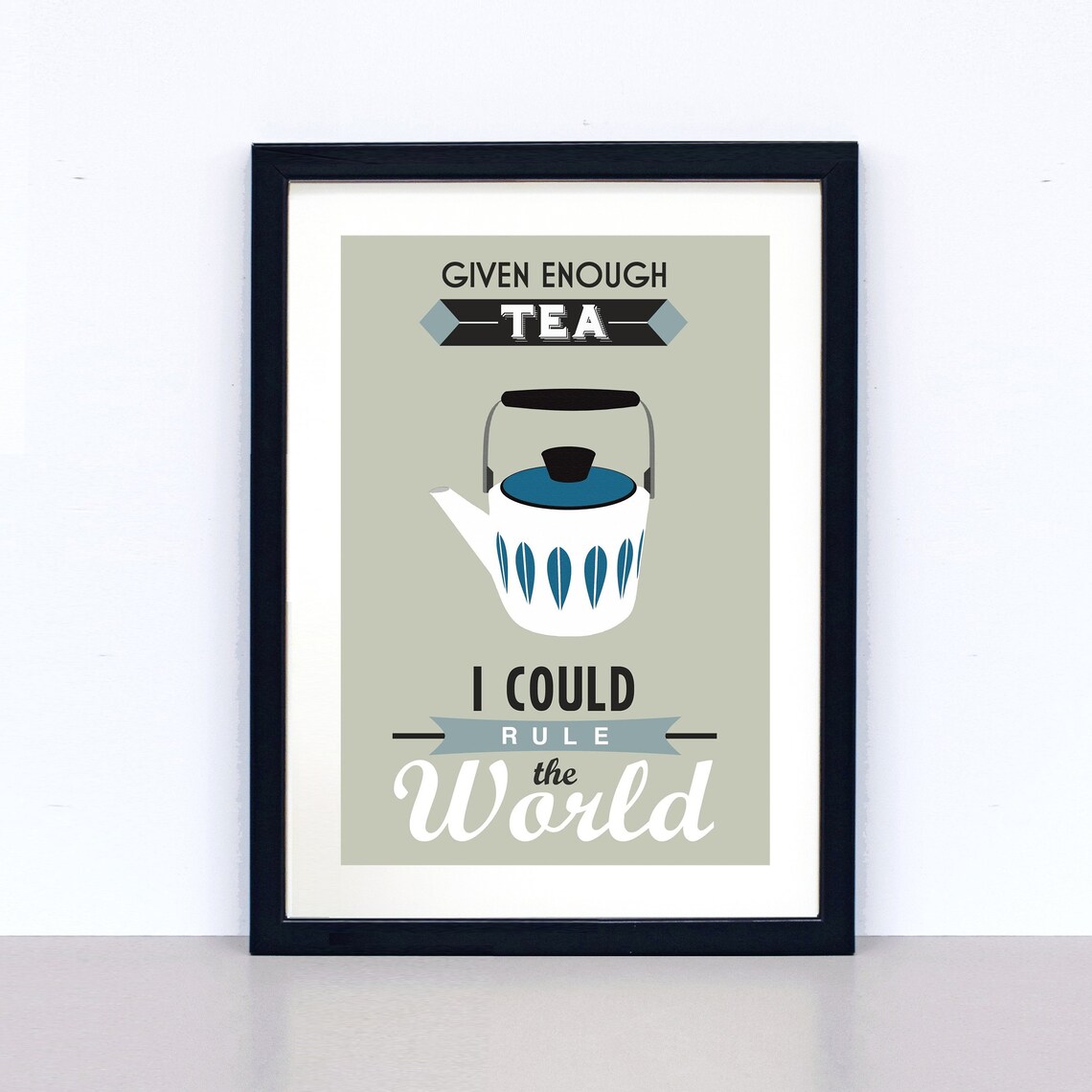 Tea Kitchen Art Tea Poster Tea Print Retro Tea Print Tea - Etsy