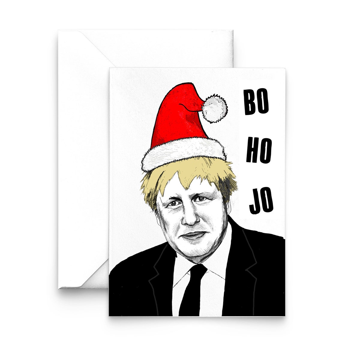 Funny Boris Christmas Card, Boris Johnson, Funny Christmas Card, Brexit ...