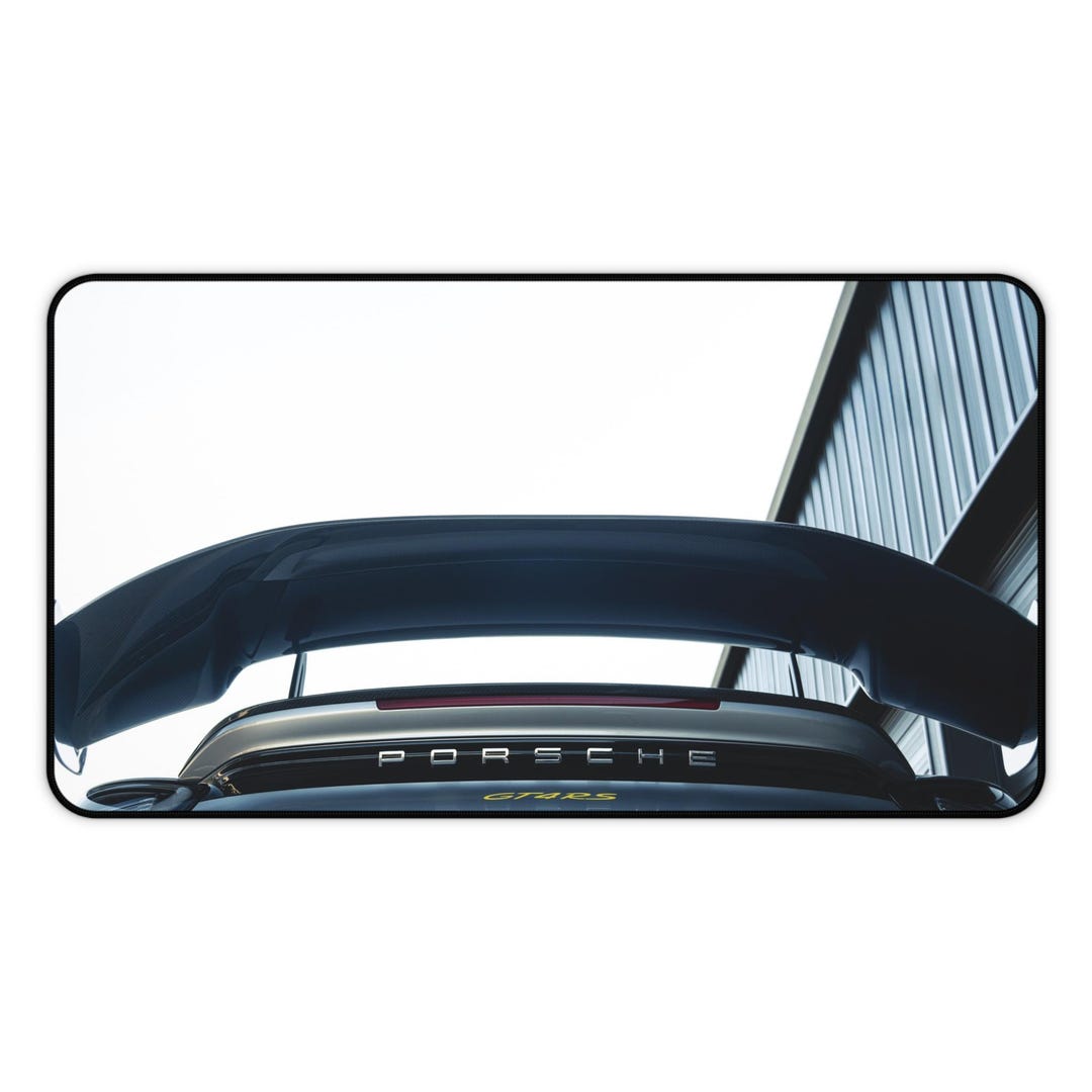 Porsche GT4RS Rear Wing Desk Mat | Car Photography Mouse Pad - Etsy