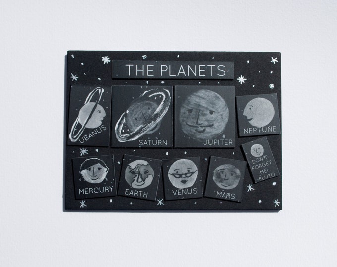 The Planets Magnets - Etsy