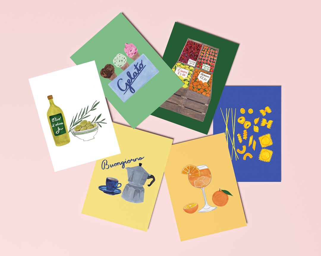 Cibo A6 Mini Prints Set - Etsy