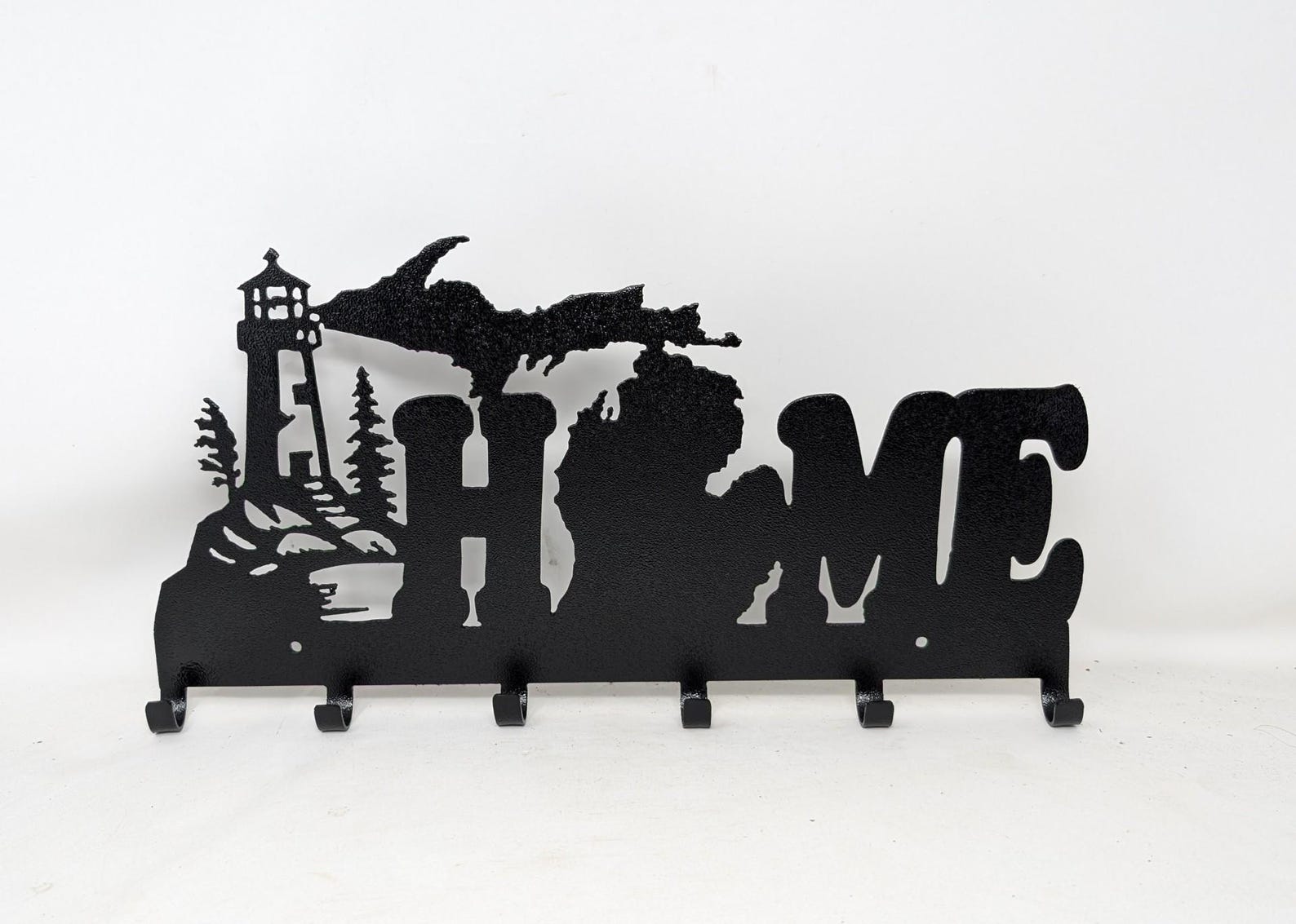 Michigan Home/lighthouse Keys Holder - Etsy