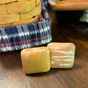 Longaberger Spoon Basket Canister Set of 2 With Protectors, Woodcrafts ...