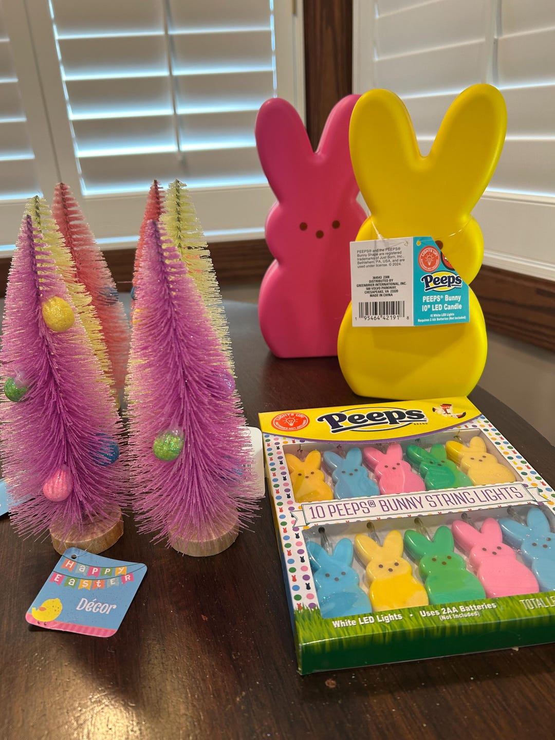 Easter Craft Home Decor Buy Out Lot 2 Large 10 in LED Peeps Blow Mold ...