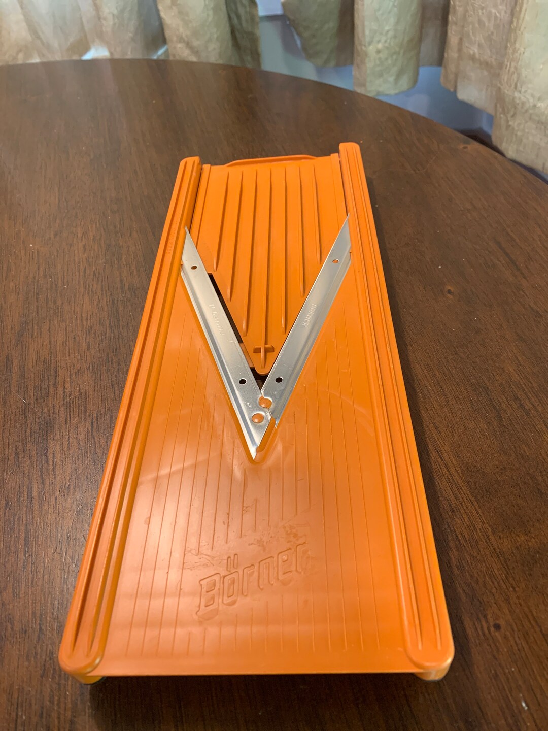 Borner V Slicer Made in West Germany Vintage Excellent Slice Fruits and Vegetable Thick or Thin ...