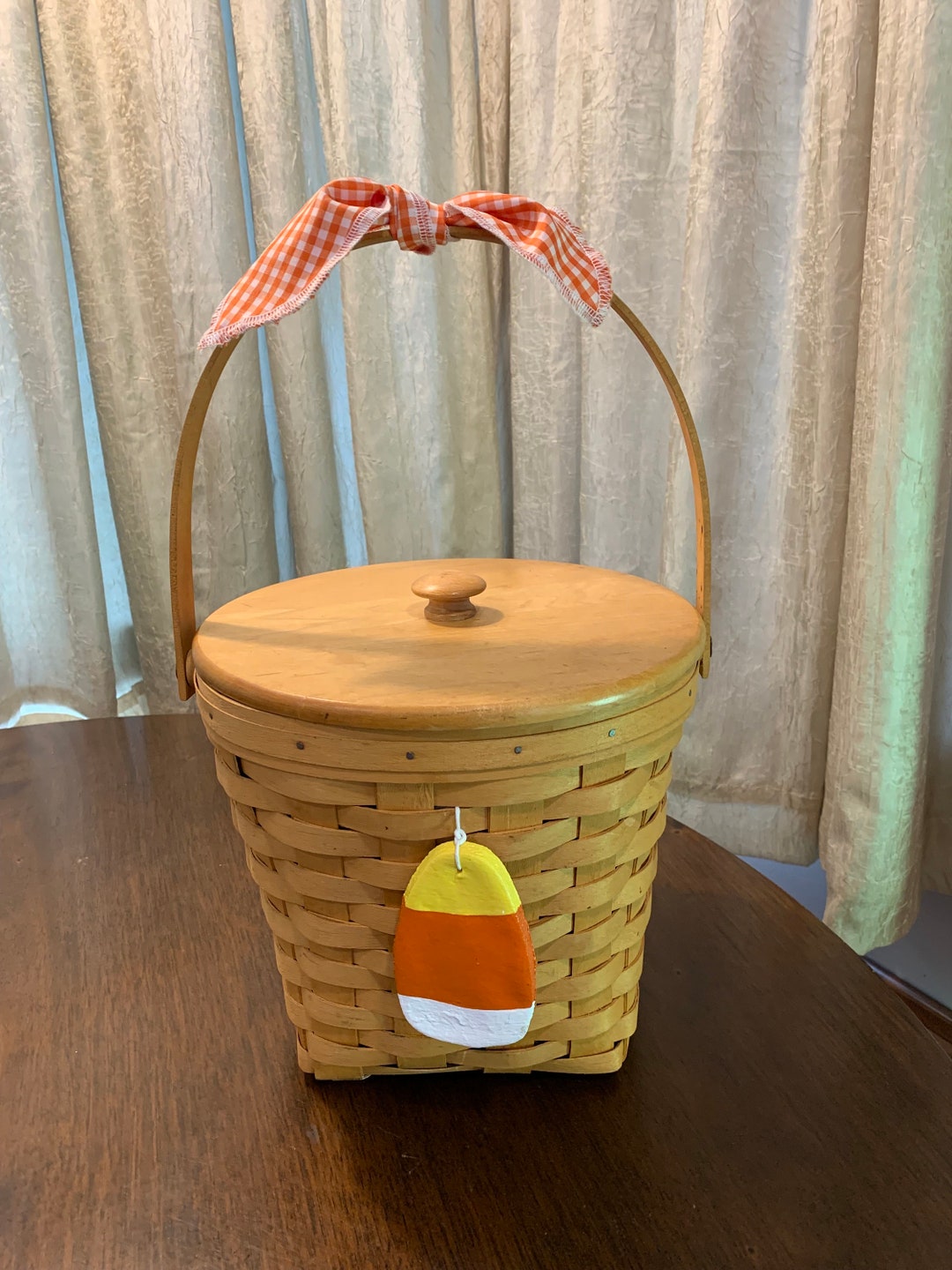 Longberger Lg Measuring Basket 9 With Plastic Protector - Etsy