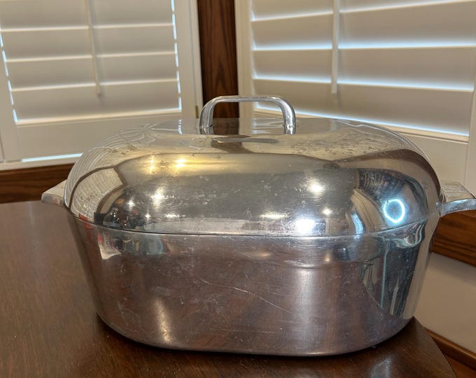 Wagner Ware Magnalite 4267 P Giant 13 Quarts Roaster Dutch Oven With ...