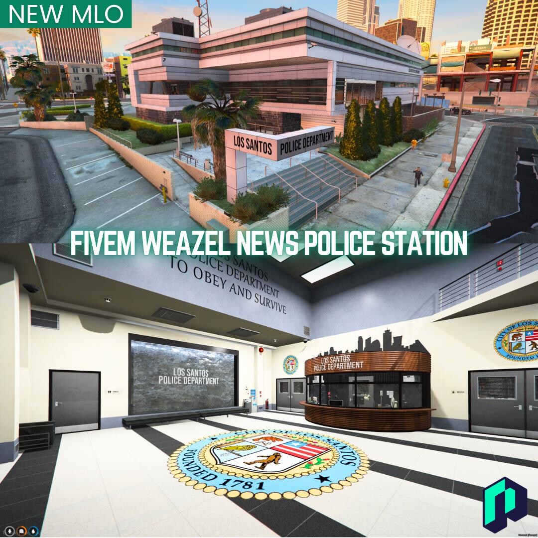 Fivem Weazel Pd Mlo: Weazel News Police Station - Etsy