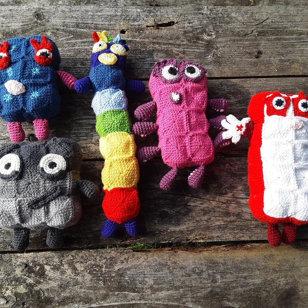 Numberblocks 6 10 - Etsy