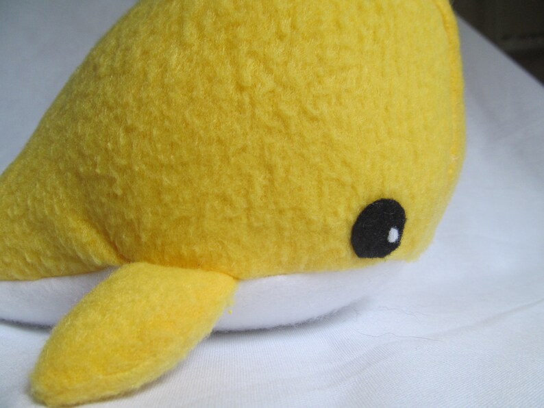 Lemon the Yellow Whale - Etsy