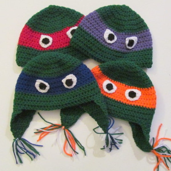 Ninja Turtle Hat - Etsy