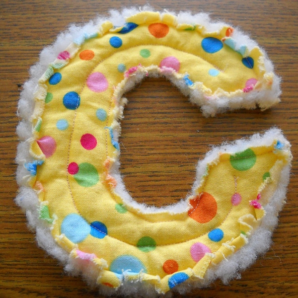 Fabric Letters - Etsy