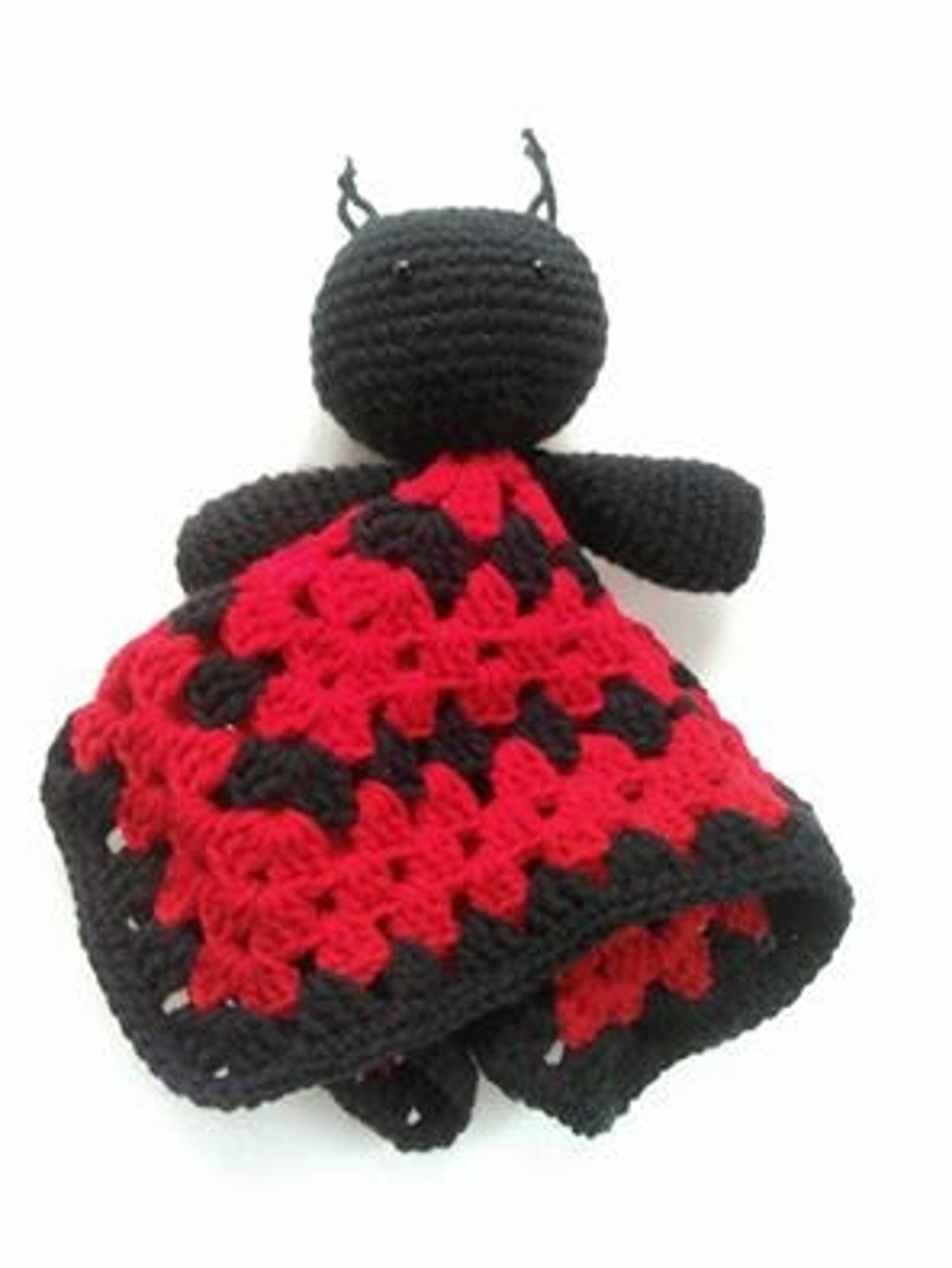 Ladybug Security Blanket - Etsy