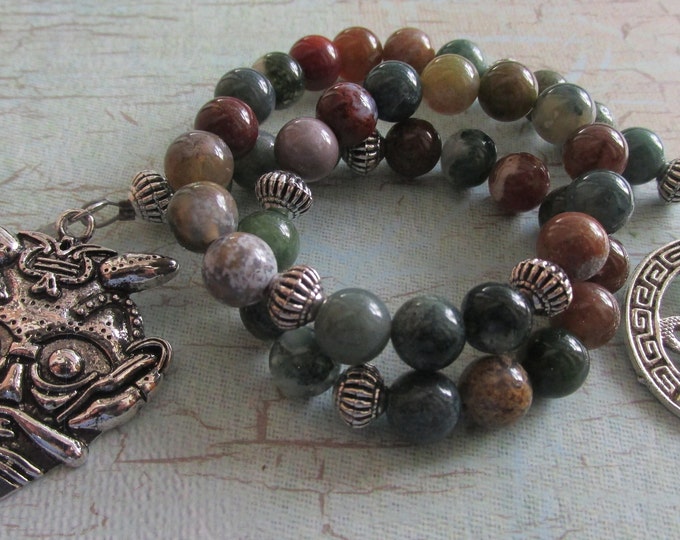 Loki Norse God Pagan Prayer Beads Asatru Heathen Altar Tool - Etsy