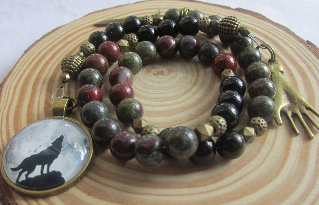 Norse God Tyr Devotional Beads Pagan Prayer Beads Meditation Beads ...