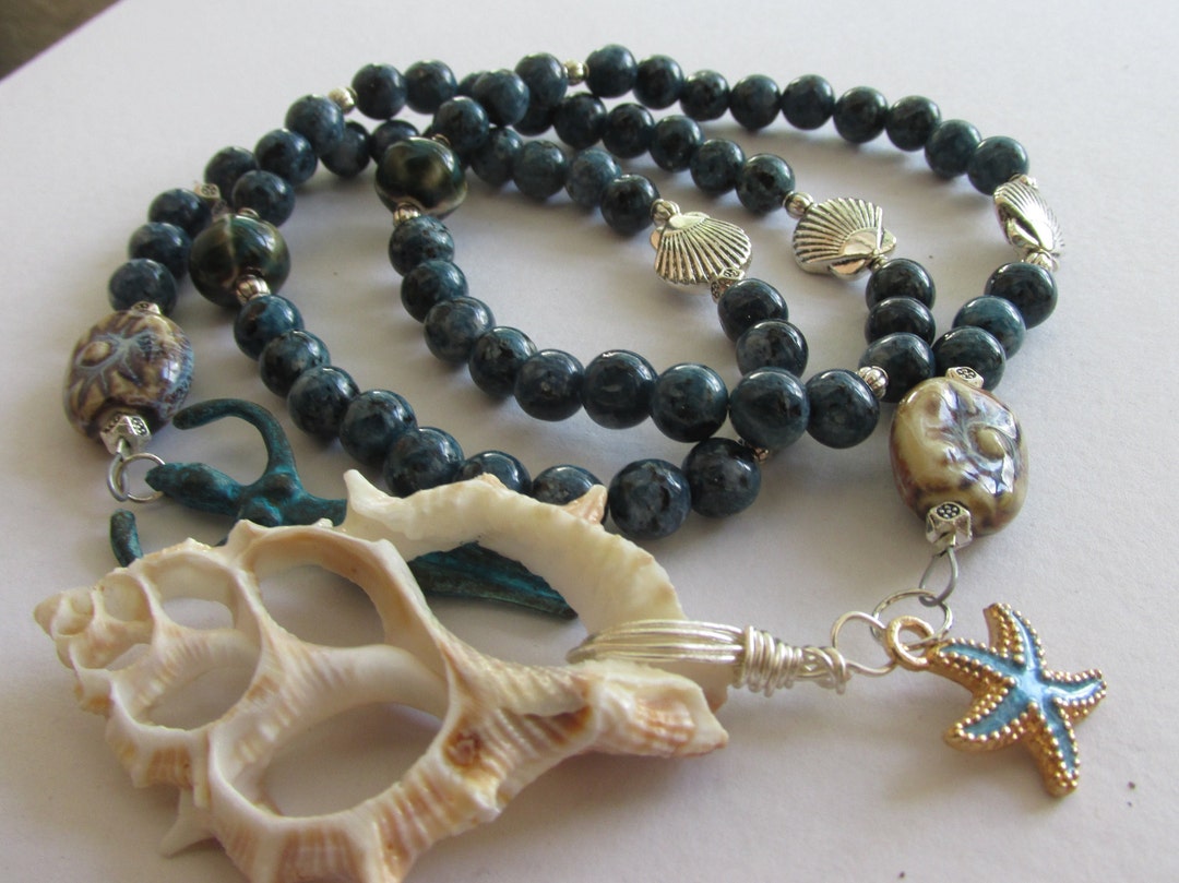 Goddess Brizo Devotional Beads Pagan Prayer Beads Protection Beads ...