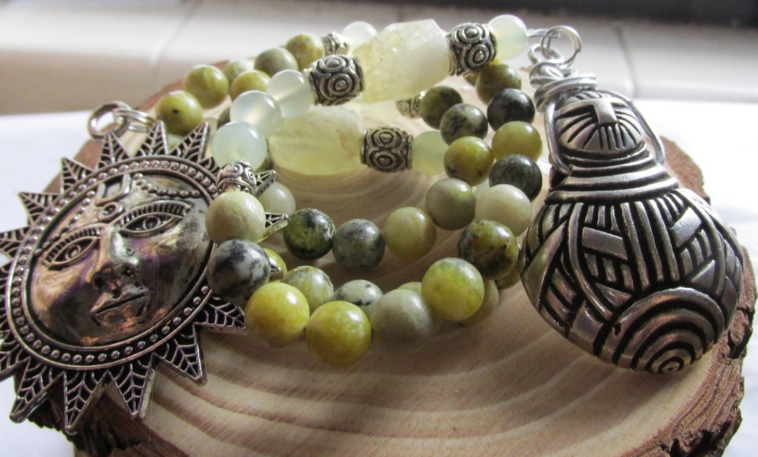 Baltic Sun Goddess Pagan Prayer Beads Meditation Beads - Etsy