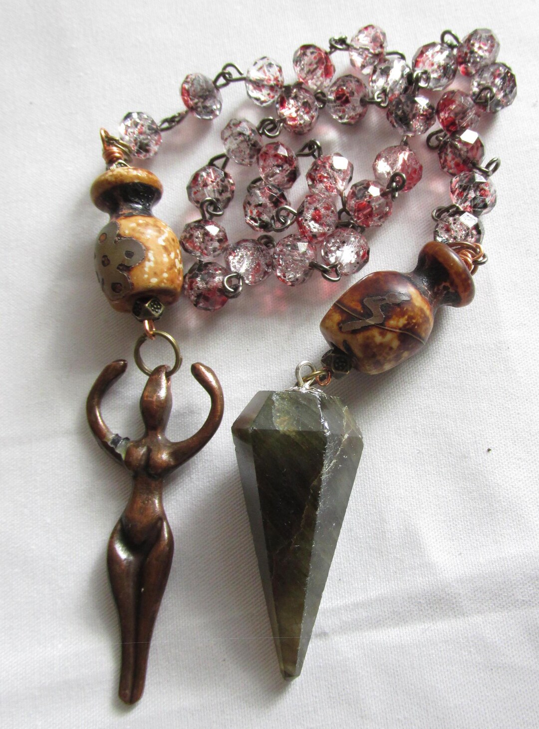 Goddess ISIS Pendulum Spirit Connection Spiritual Pendulum Divination ...