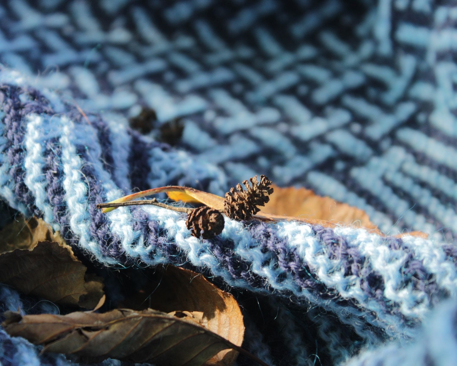 Classic Shades. Sky Blue Shawl, Handknitted Wrap, Merino Yarn, Knitted ...