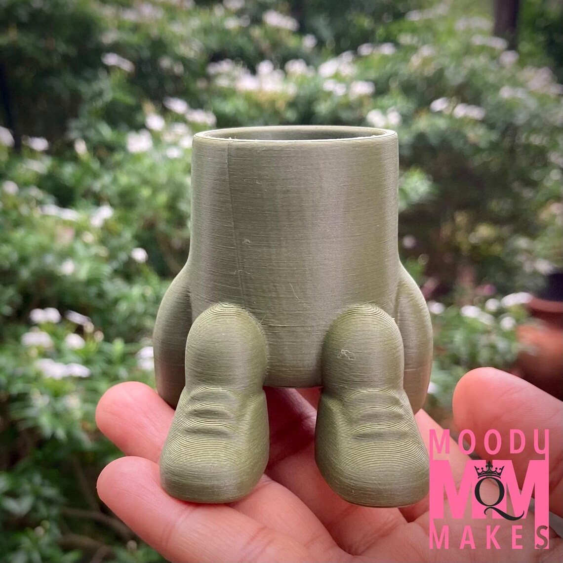 3D Printed Stompy Pot | Digital .STL File for 3D Printing - Printable ...